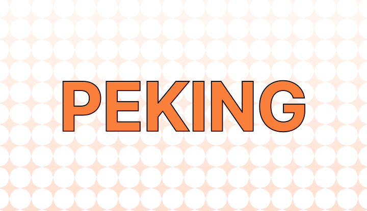 Peking Meaning