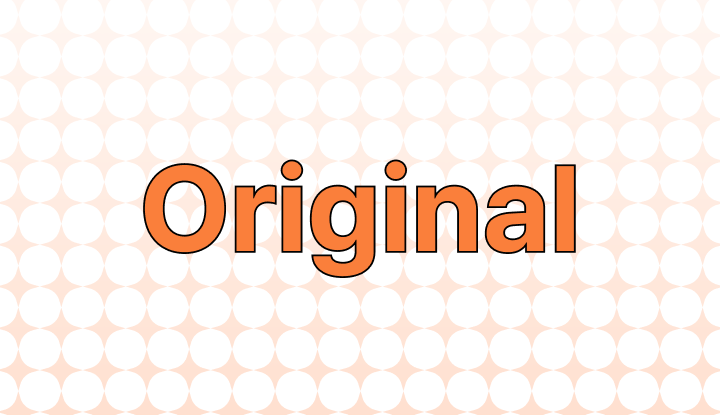 How Do You Spell Original
