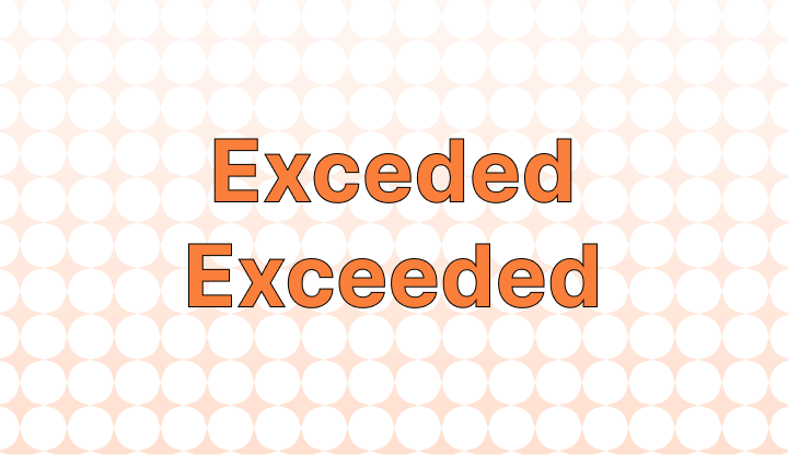 Exceded vs. Exceeded: Which is the Correct Spelling?